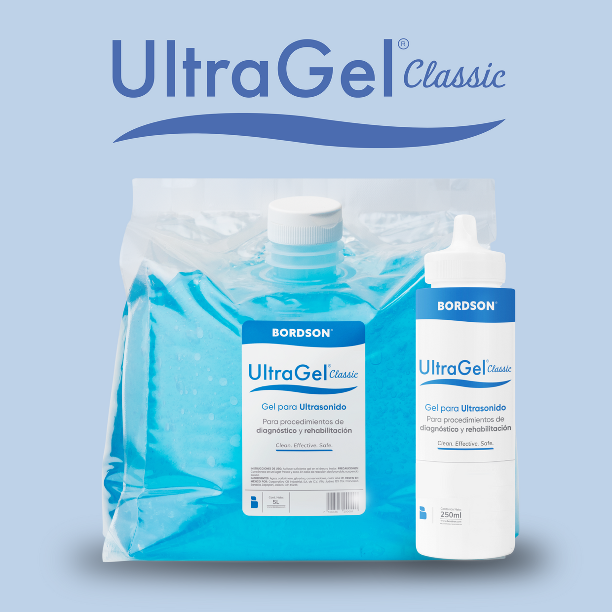 Comprar Gel para Ultrasonido Bordson UltraGel Classic.